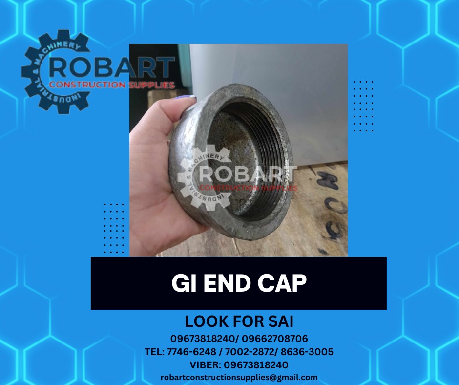 GI End Cap, Commercial & Industrial, Construction Tools & Equipment on ...