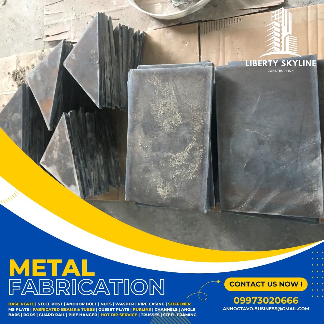 Gusset Plate | Pipe Casing | Structural Beam | Built Up Beam | Base ...