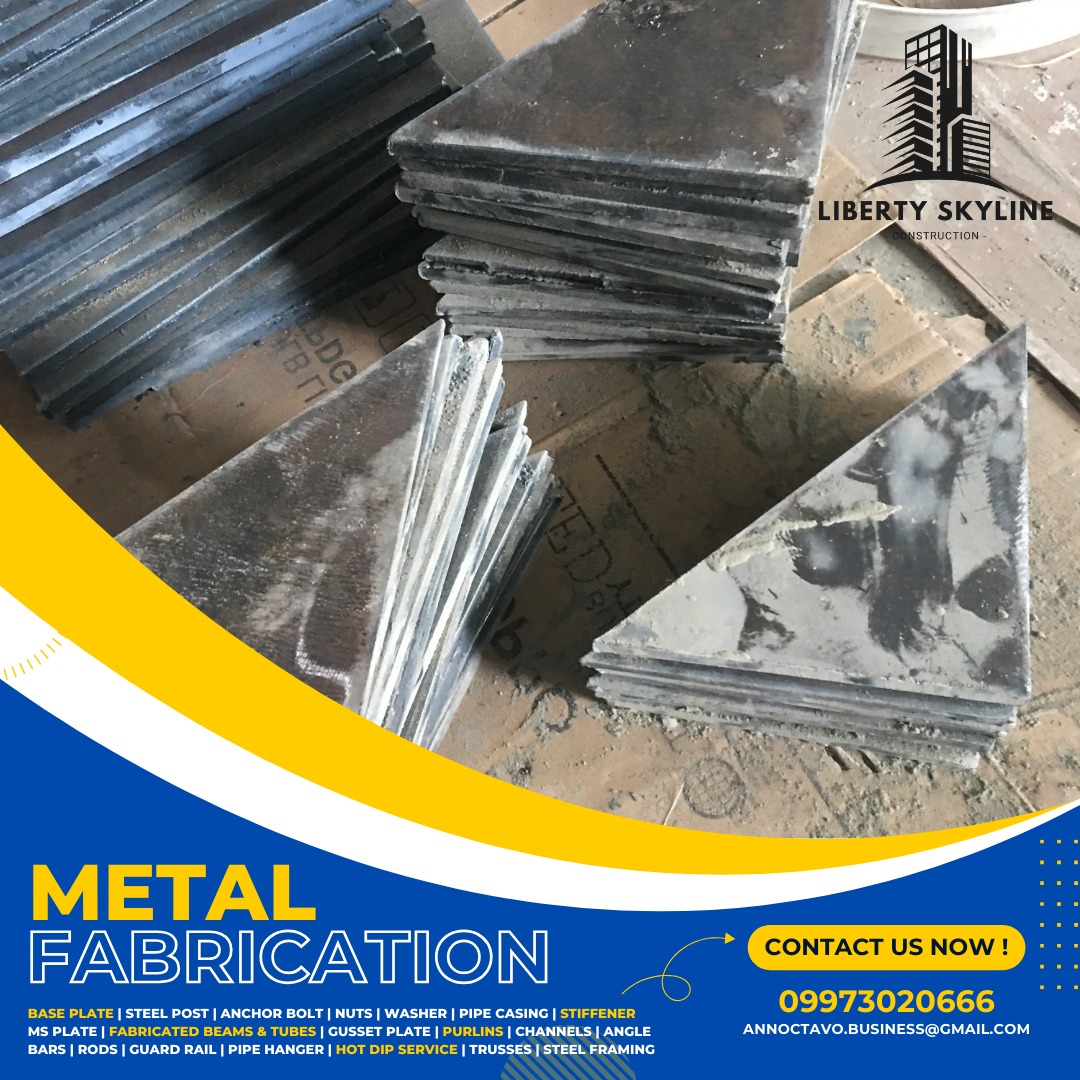 Gusset Plate | Pipe Casing | Structural Beam | Base Plate | Anchor Bolt ...