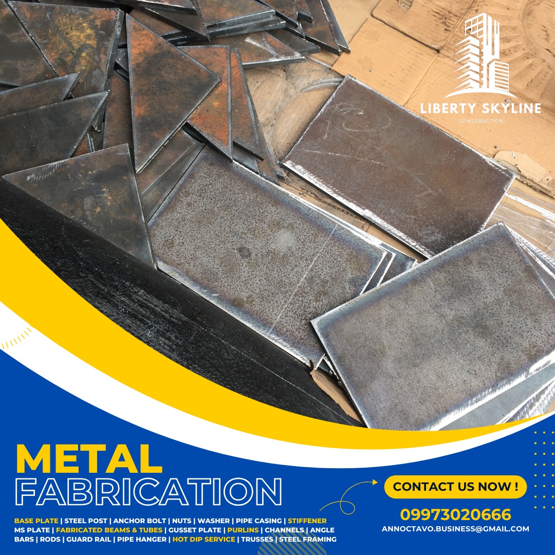 Gusset Plate | Pipe Casing | Structural Beam | Base Plate | Anchor Bolt ...