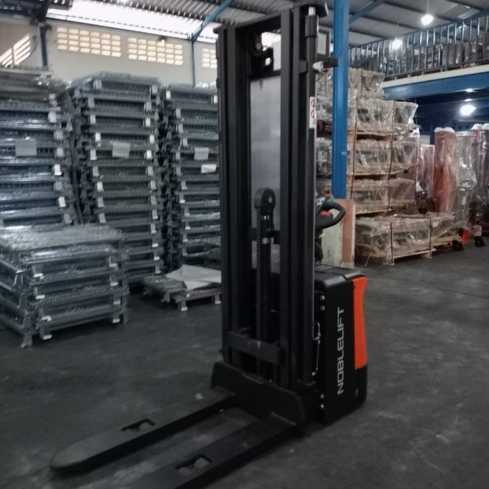 Hand Stacker Electric 2 Ton 4,6 Meter / Hand Lift Elektrik Noblelift ...