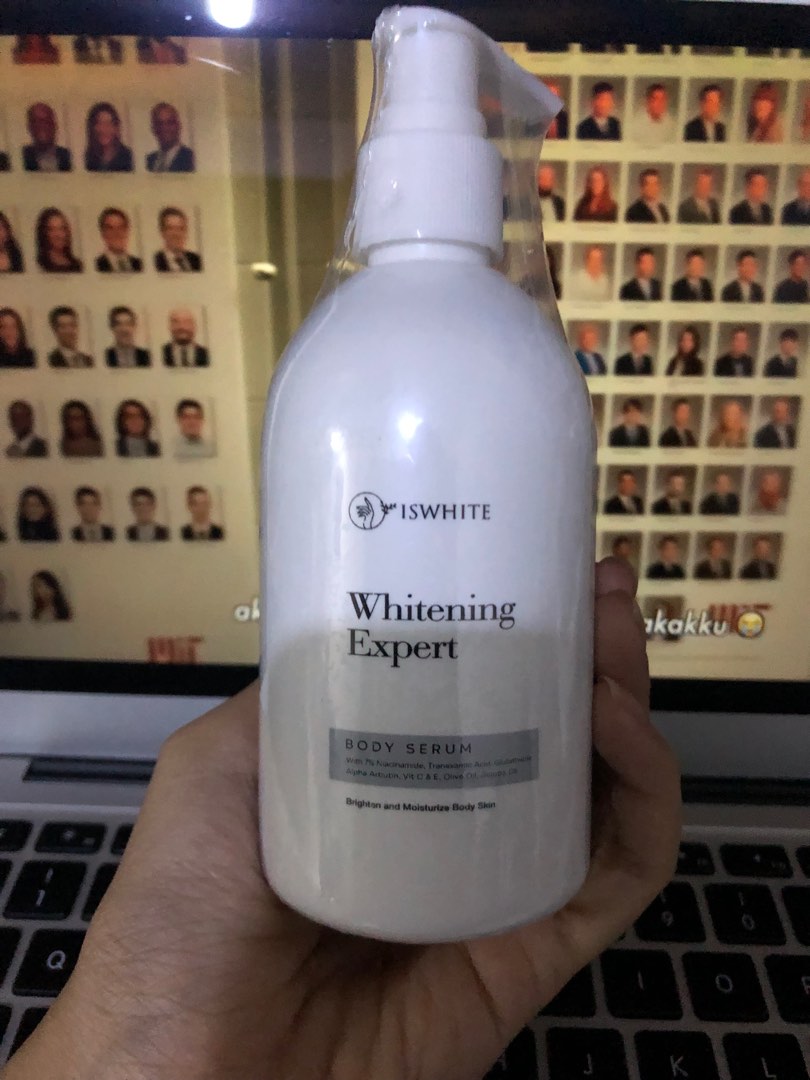 iswhite ultimate brightening body serum segel, Kesehatan & Kecantikan ...