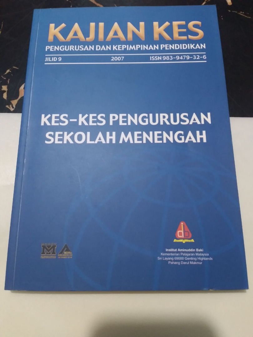 KAJIAN KES PENGURUSAN DAN KEPIMPINAN PENDIDIKAN, Hobbies & Toys, Books & Magazines, Textbooks on ...