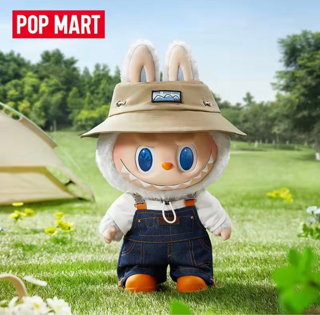 Labubu POP MART THE MONSTERS FALL IN WILD SERIES-Vinyl Plush Doll ...