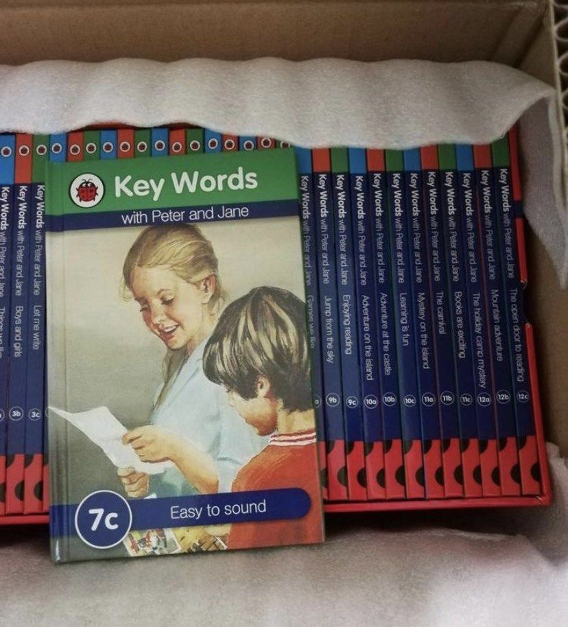 ladybird Key Words with Peter and Jane books Box Set keywords (36books ...