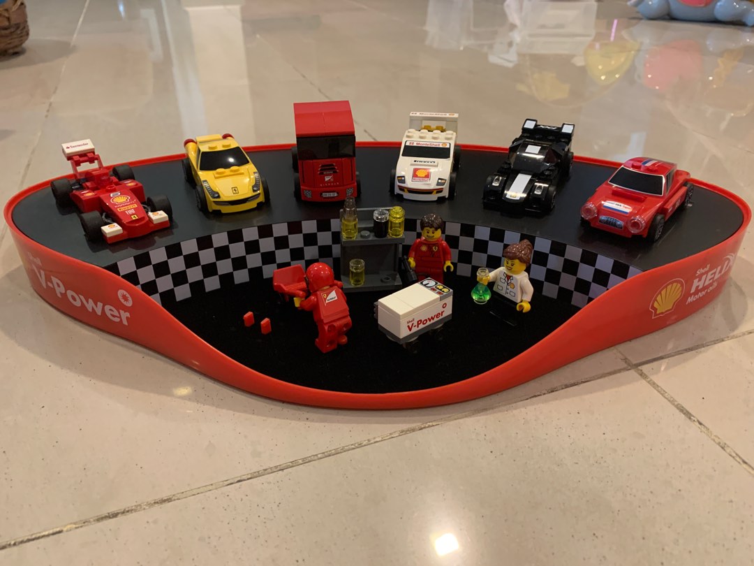 Lego Shell V-Power & Ferrari Full Set (2012), Hobbies & Toys ...