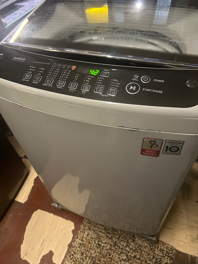 LG Fully Automatic Washing Machine 9KG Inverter, TV & Home Appliances ...