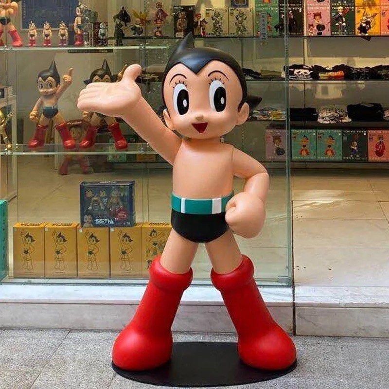 120cm Life Size Astro Boy Figure Statue Cartoon Character Deco (Custom ...