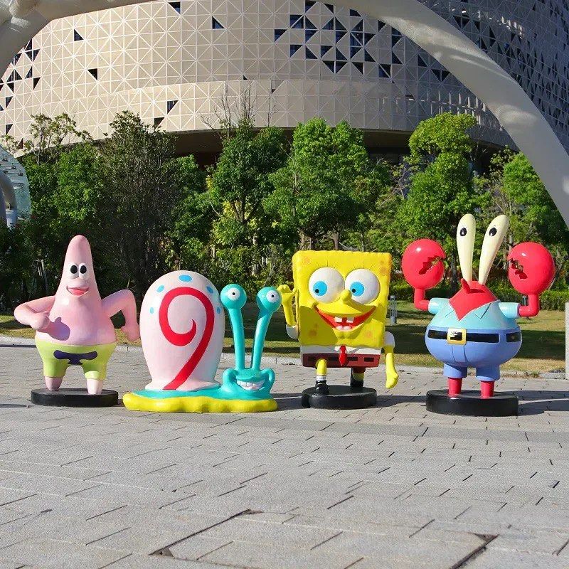130cm Life Size Spongebob SquarePants Patrick Star Statue Sculpture ...