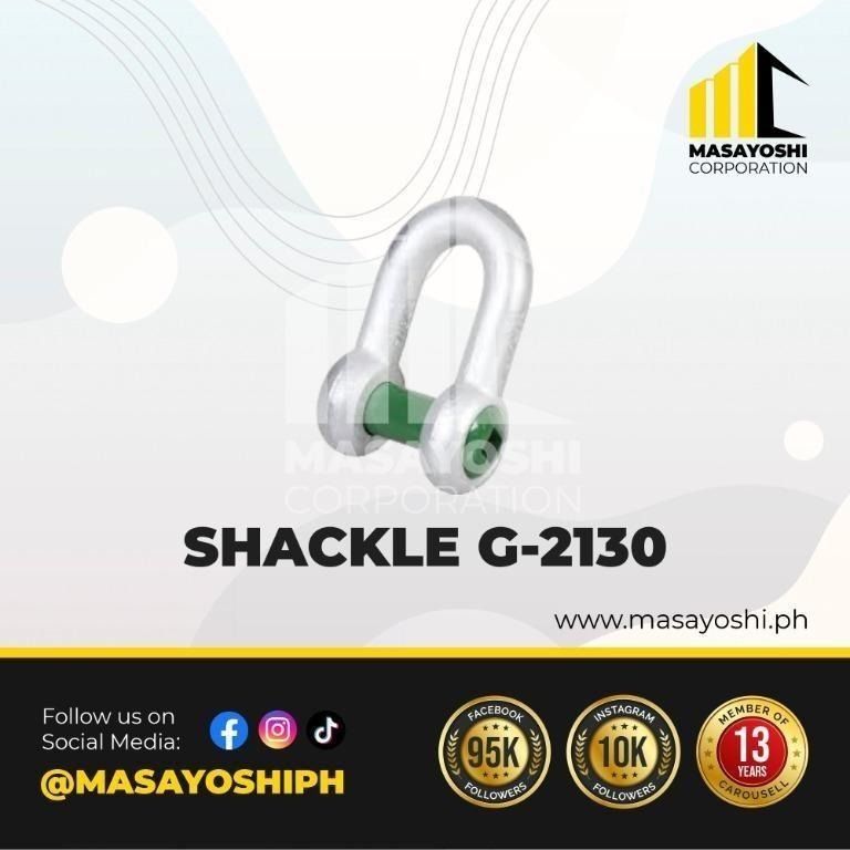 Lifting Shackle G-2130 G-3-003 | Lifter | Lifting | Shackle D Type ...