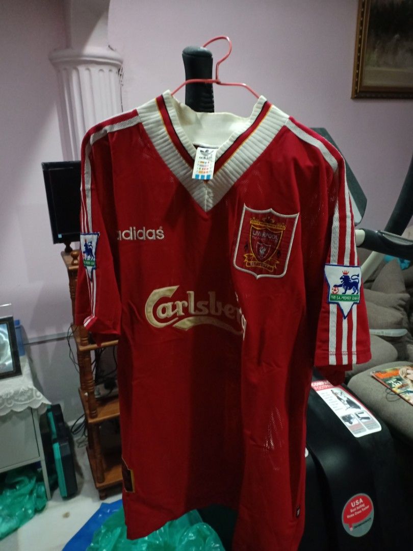 Liverpool H 95/96 Fowler 23, Men's Fashion, Activewear on Carousell