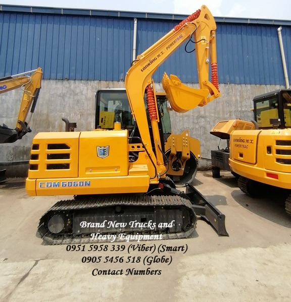 Lonking CDM6060N Backhoe 0.23cbm with breaker line and dozer, Special Vehicles, Heavy Vehicles ...
