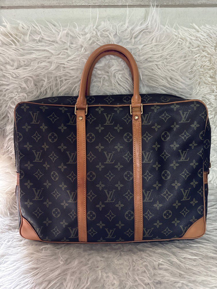 Louis Vuitton laptop bag / briefcase, Computers & Tech, Parts ...