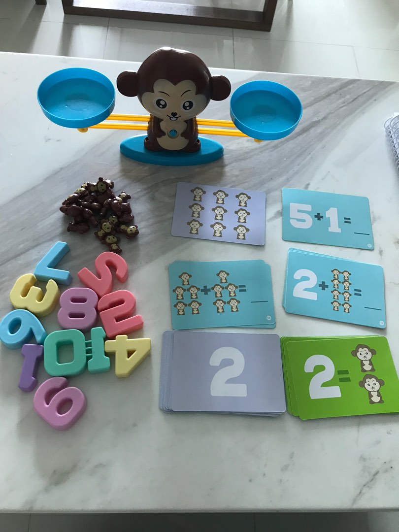 Math balance game, Hobbies & Toys, Toys & Games on Carousell