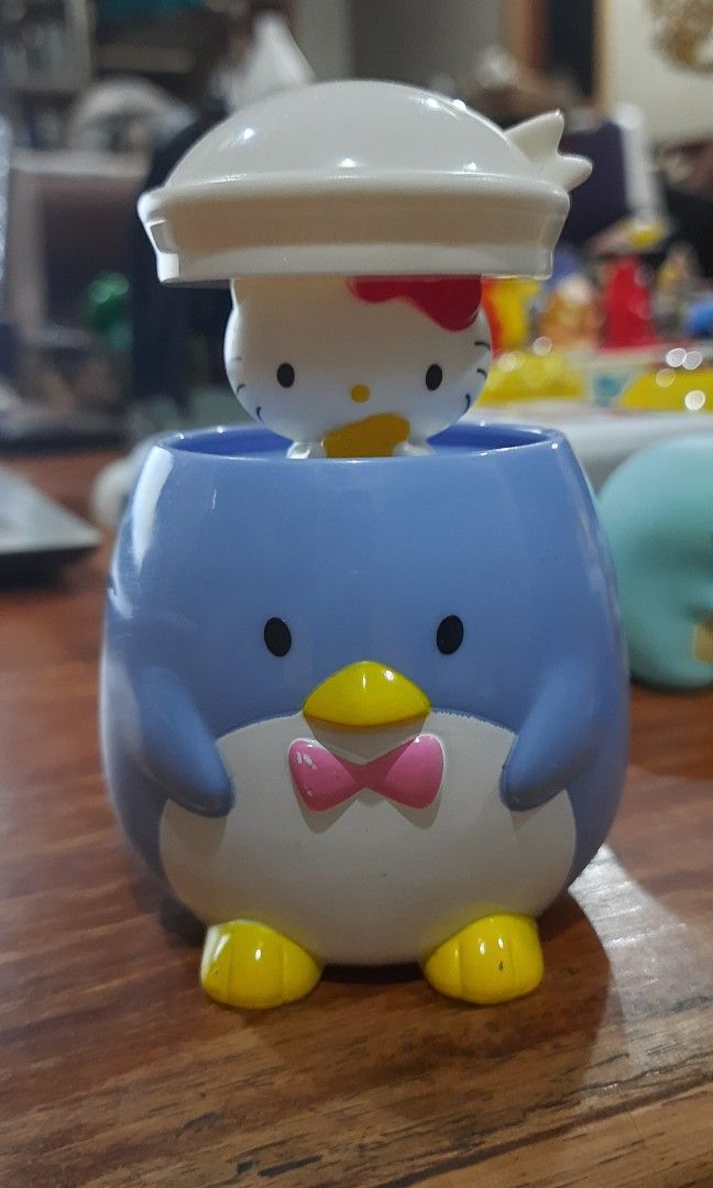 McDonalds Japan x Sanrio Tuxedo Sam & Hello Kitty Figure, Hobbies ...