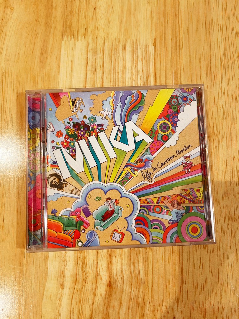 Mika Life in Cartoon Motion CD, 興趣及遊戲, 音樂、樂器 & 配件, 音樂與媒體 - CD 及 DVD ...