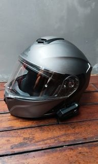 Black with Gold and Carbon Fibre Flip Up Modular Pista Tail Lip Fin ...