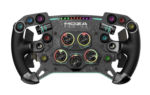 MOZA GS V2 Formula Wheel(Faux Leather) - RS036 - NOT SIMAGIC ALPHA, IMM ...