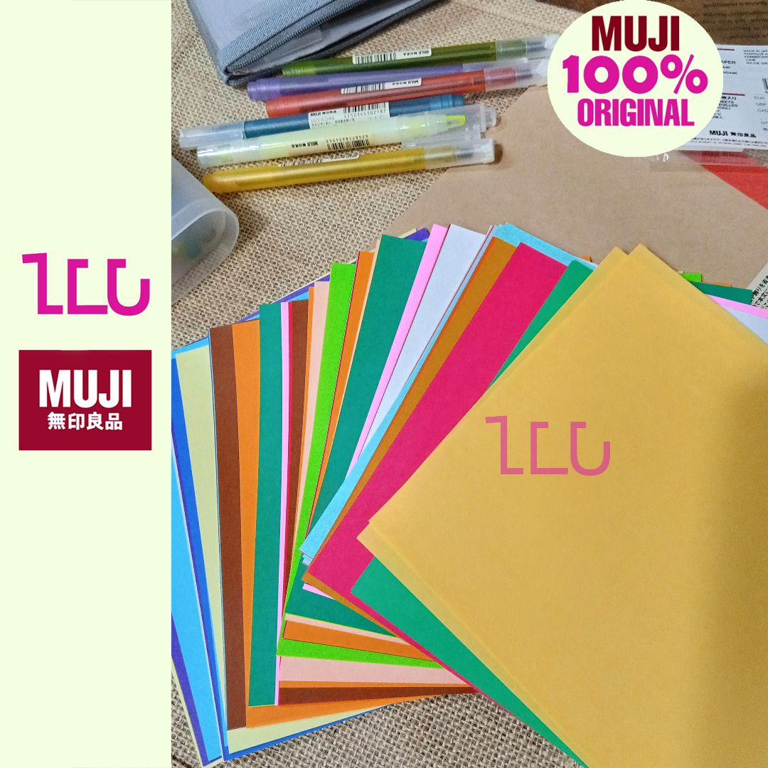 Muji Origami Paper, Hobbies & Toys, Stationary & Craft, Craft Supplies & Tools on Carousell