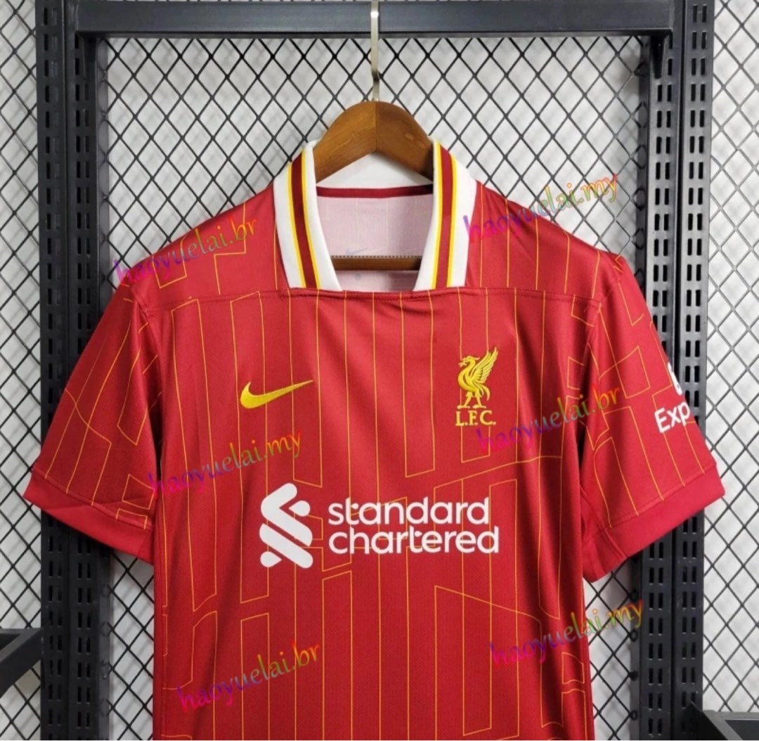 NEW LIVERPOOL HOME KIT SEASON 24/25, Men's Fashion, Activewear on Carousell
