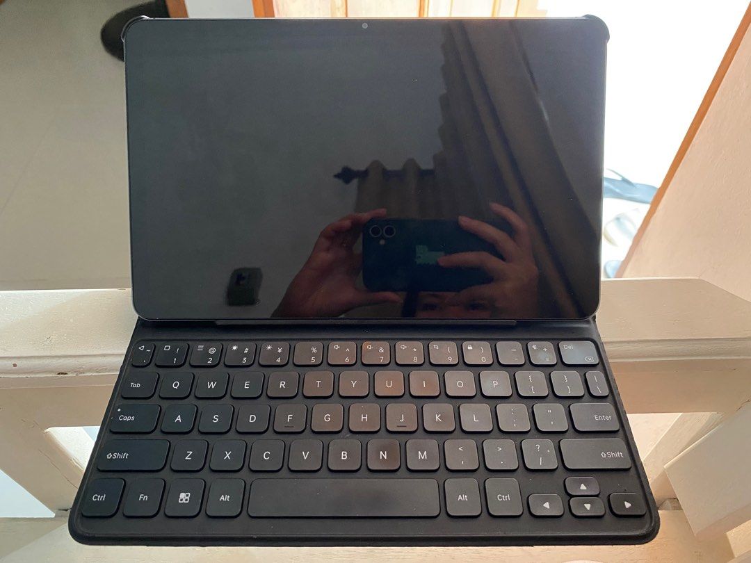 Oppo paid air 4/64 + keyboard (kondisi lengkap), Telepon Seluler ...