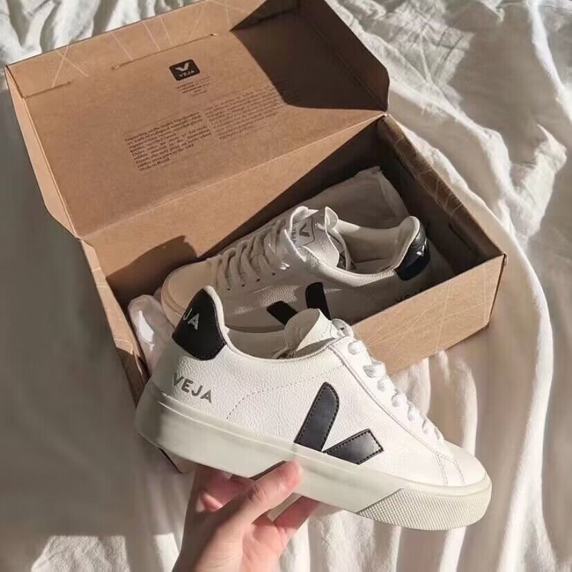 Original 100% French veja campo Ethnic V-Line Classic White ...