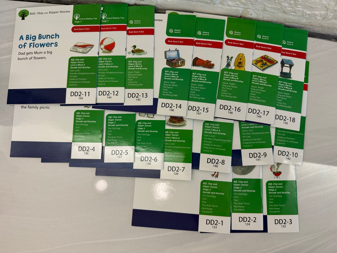 ORT Oxford Reading Tree level 2 考幼稚園必備, 興趣及遊戲, 書本 & 文具, 小說 & 故事書 ...