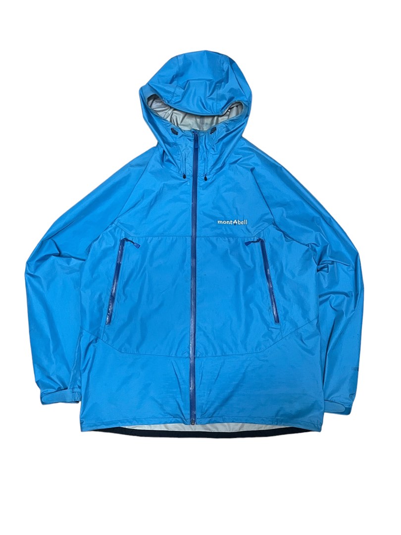 (P24) MONTBELL WATERPROOF GORETEX ANORAK JACKET BLUE, Men's Fashion ...