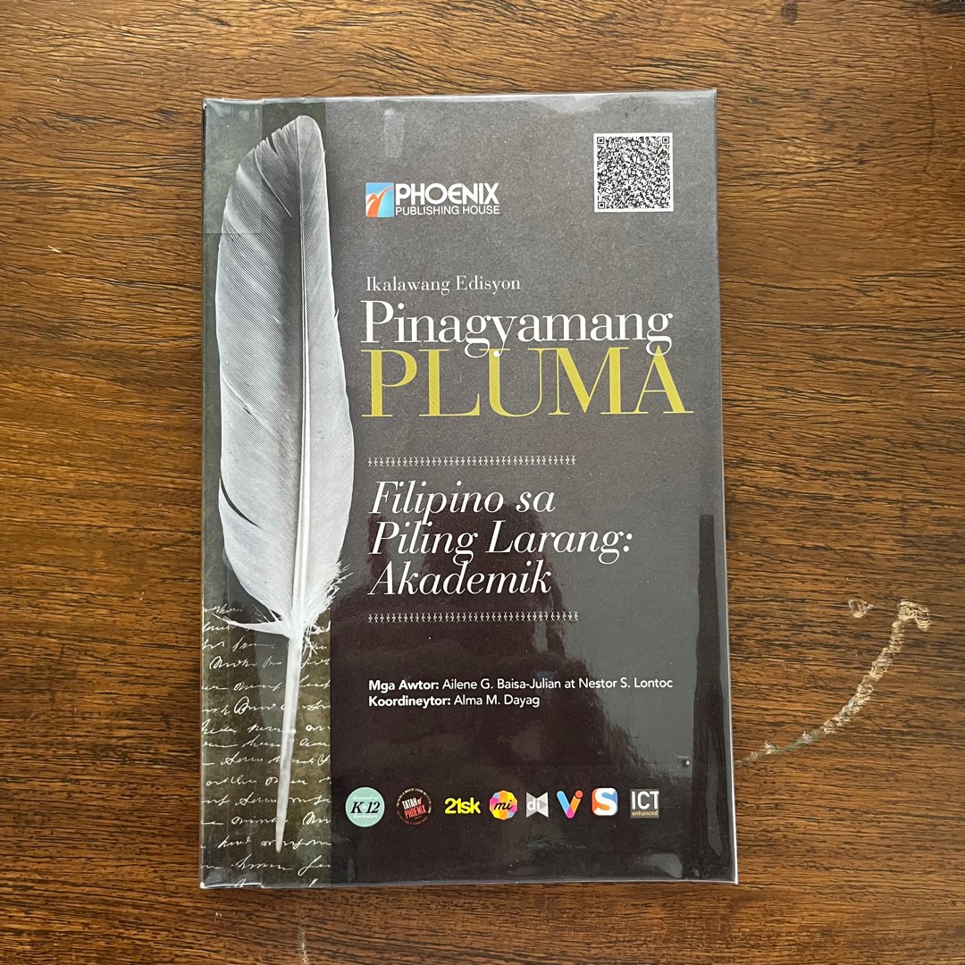 Phoenix Publishing House - Pinagyamang Pluma (Filipino sa Piling Larang ...