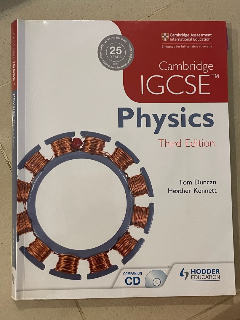 PHYSICS Cambridge igcse third edition textbook, Hobbies & Toys, Books & Magazines, Textbooks on ...