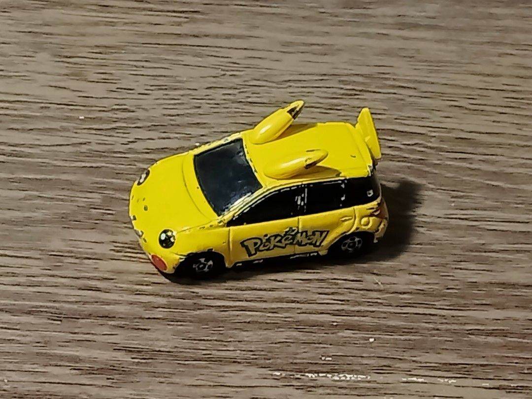 PIKACHU CAR DIECAST, Hobbies & Toys, Toys & Games on Carousell