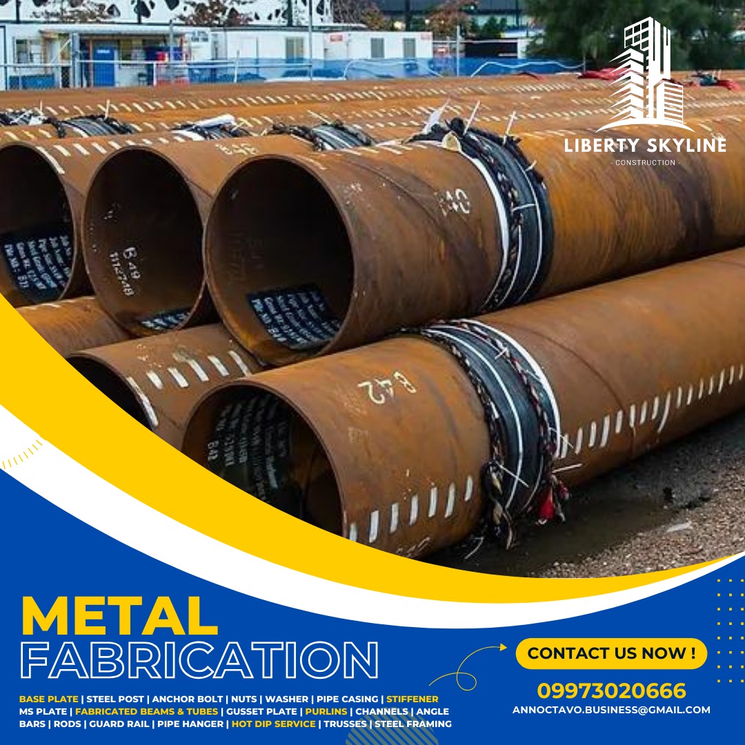 Pipe Casing | Structural Beam | Built Up Beam | Base Plate | Anchor ...