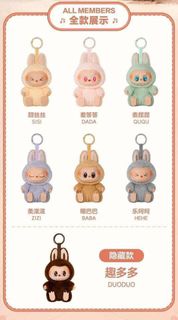 Labubu Macaron Original Have A Seat v2, Hobbies & Toys, Toys & Games on ...