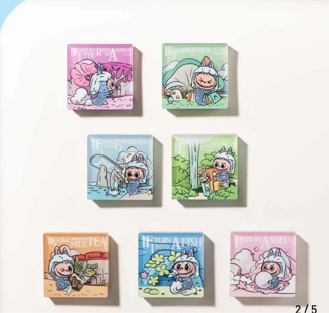 POP MART labubu fridge magnet merbubu series, Hobbies & Toys, Toys ...