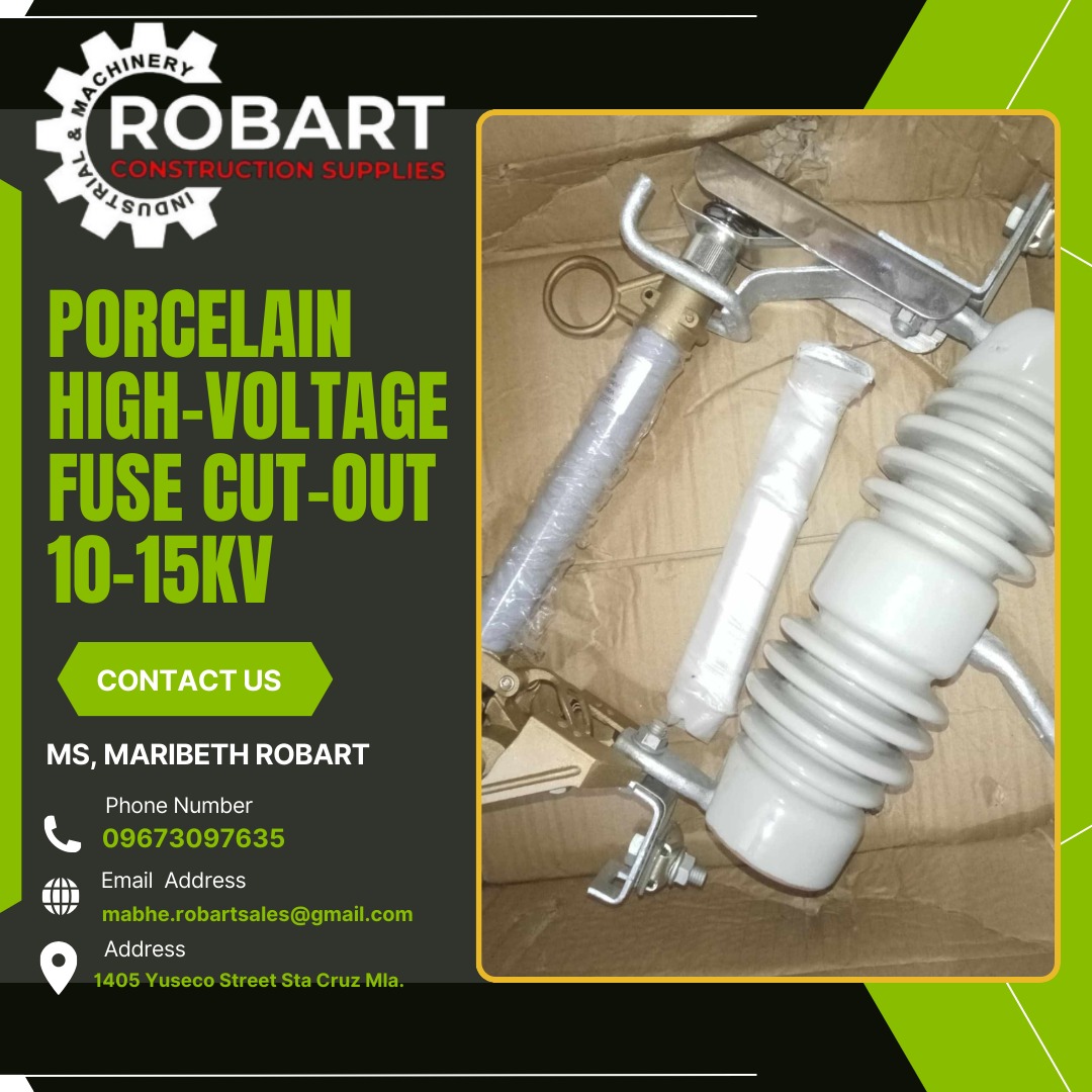 Porcelain high-voltage fuse cut-out 10-15kv, Commercial & Industrial ...