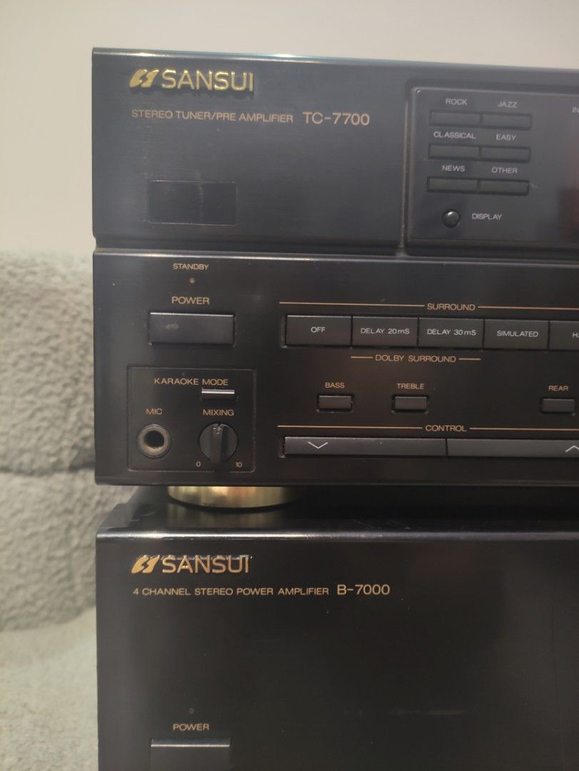 sansui power amp power preamp, Audio, Soundbars, Speakers & Amplifiers ...