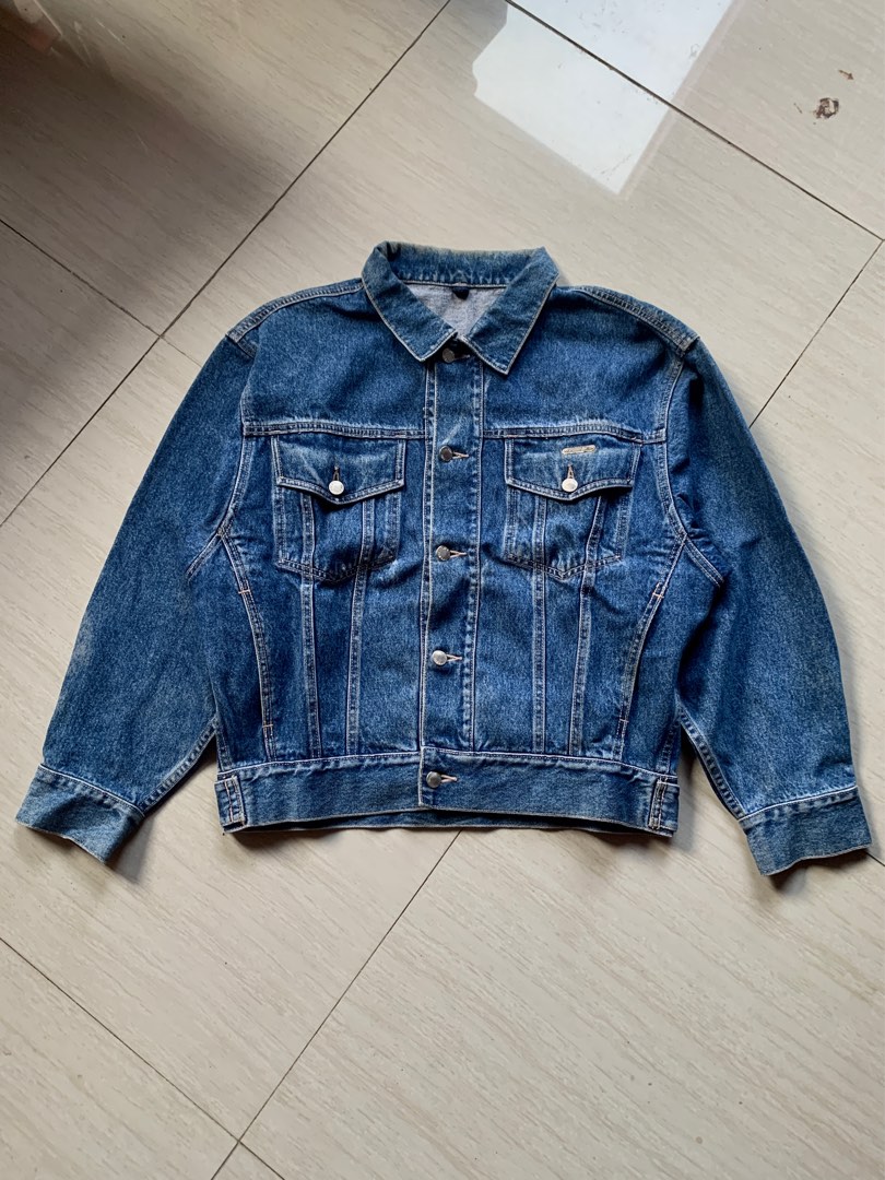 Puma Type III Denim Jacket, Men's Fashion, Coats, Jackets and Outerwear ...
