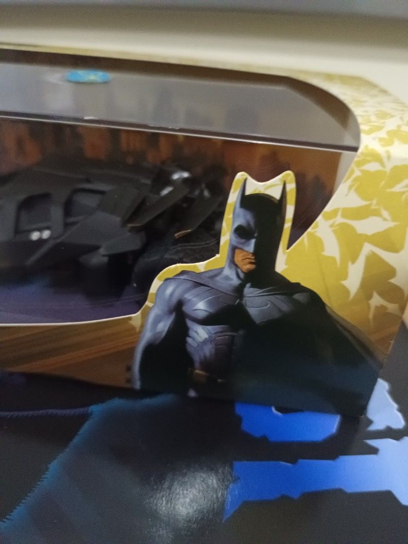 RARE DC Comics The Dark Knight movie Batman Begins Batmobile Tumbler ...