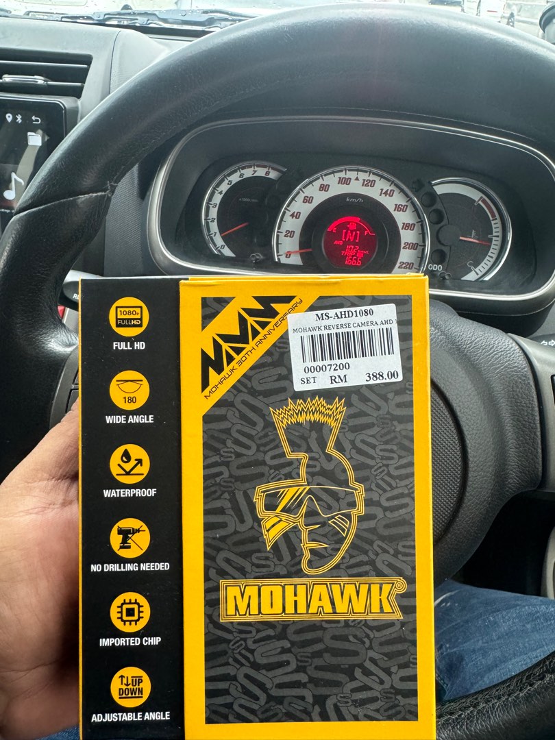 Reverse camera AHD mohawk, Auto Accessories on Carousell