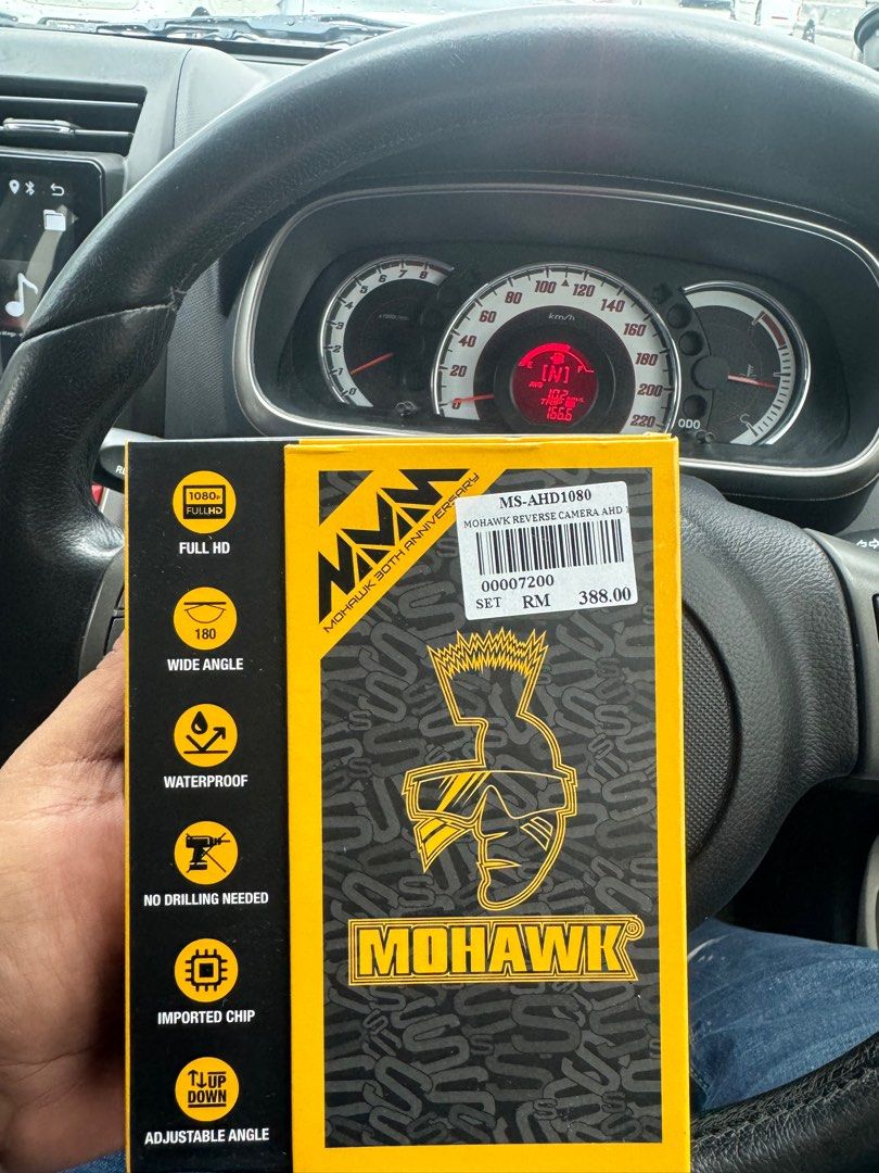 Reverse camera AHD mohawk, Auto Accessories on Carousell