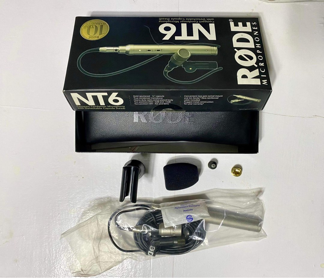 RODE NT6 microphone, Audio, Microphones on Carousell