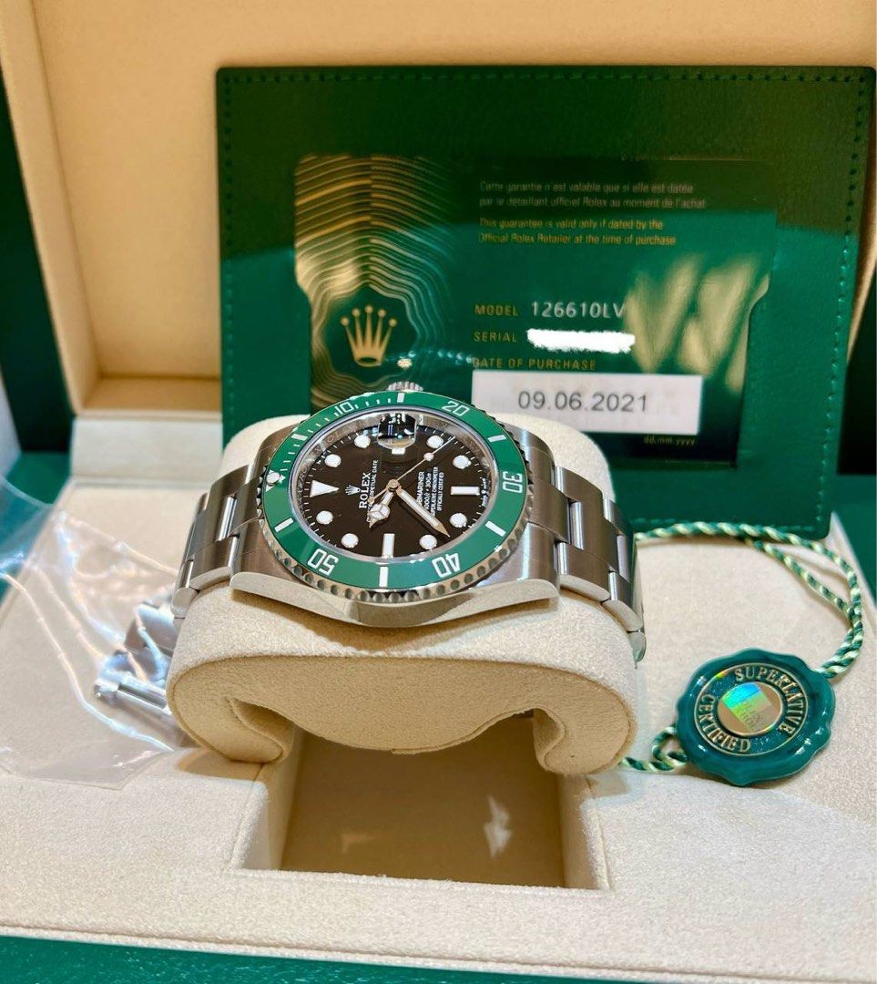 Rolex Submariner - 126610LV, Luxury, Watches on Carousell