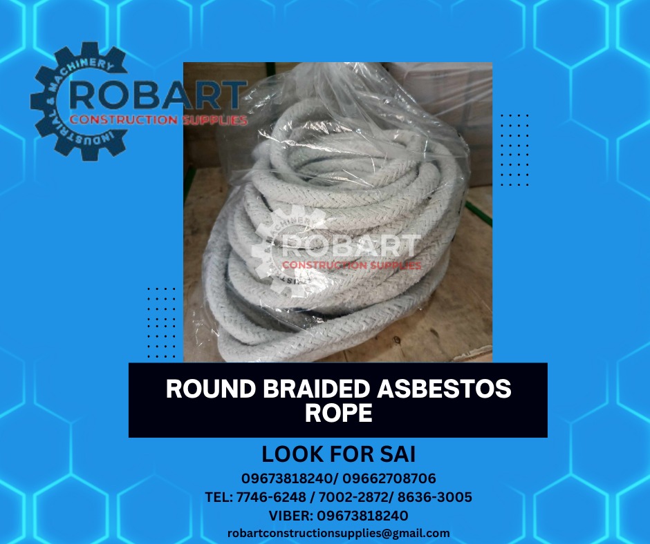 Round Braided Asbestos Rope, Commercial & Industrial, Construction ...