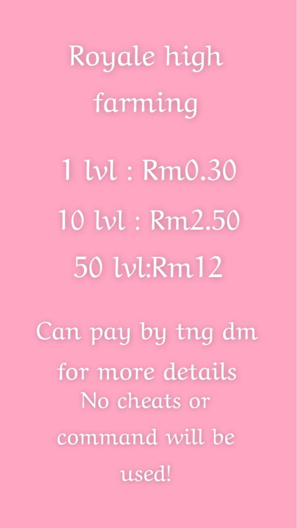 Royale High Grinding!, Video Gaming, Gaming Accessories, In-Game ...