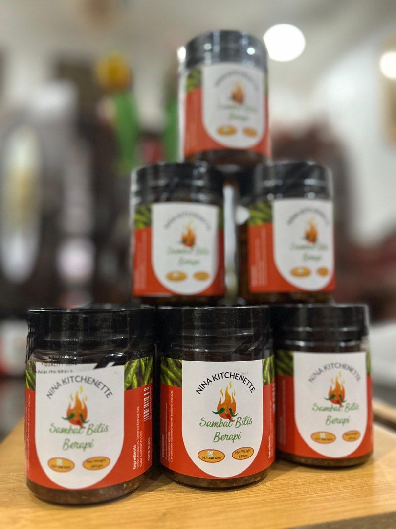 SAMBAL BILIS BERAPI BY NINA KITCHENETTE, Food & Drinks, Spice ...