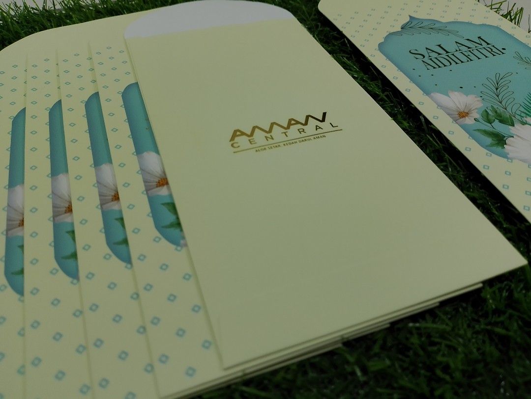 Sampul Duit Raya/ Raya Packets/ Green Packets Aman Central Mall 2024 ...