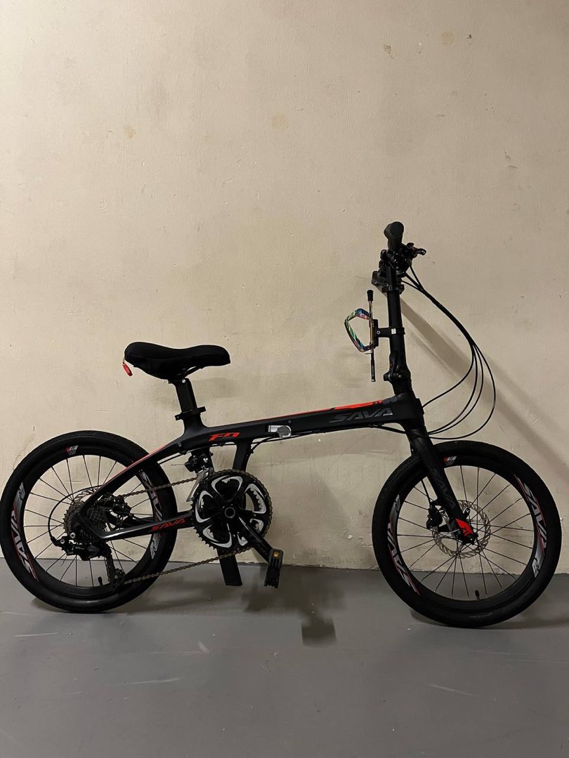 Sava Z1 Carbon Folding bike 20" inch Shimano 105 R7000 22 Speed Disc ...