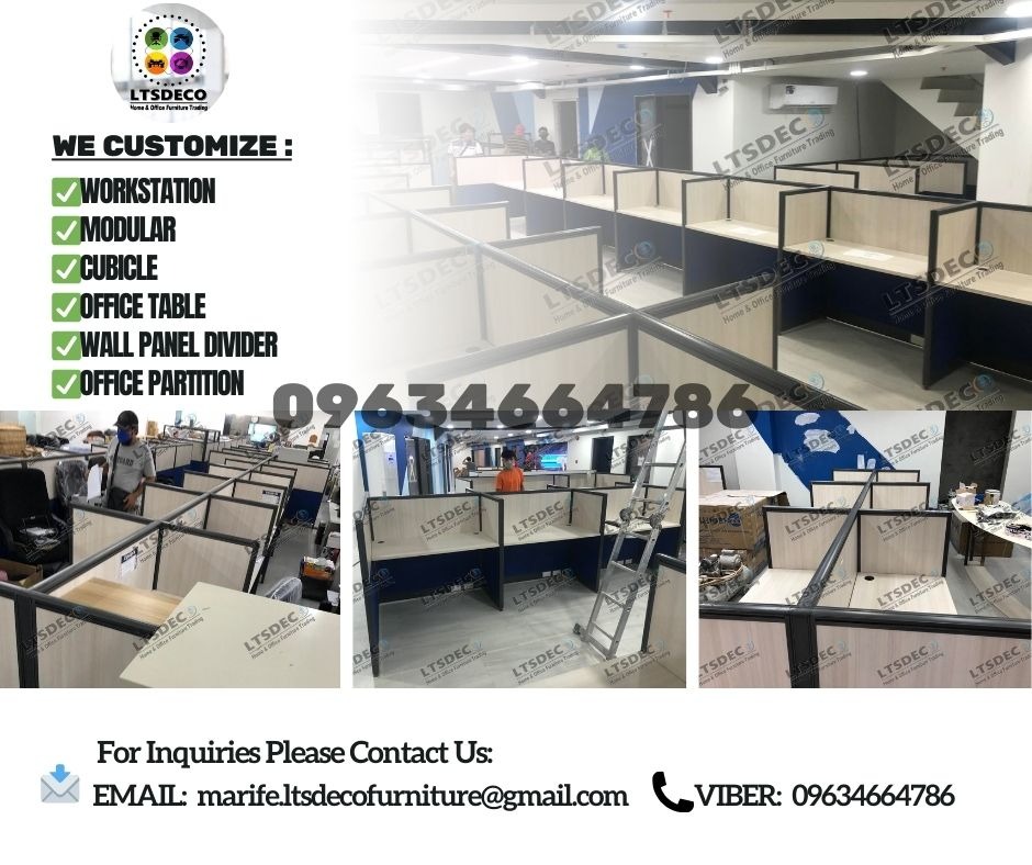 sharing panel modular office partition furniture, Furniture & Home ...