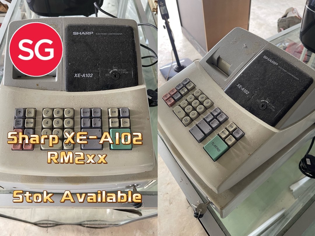 Sharp XE-A102, Computers & Tech, Office & Business Technology on Carousell