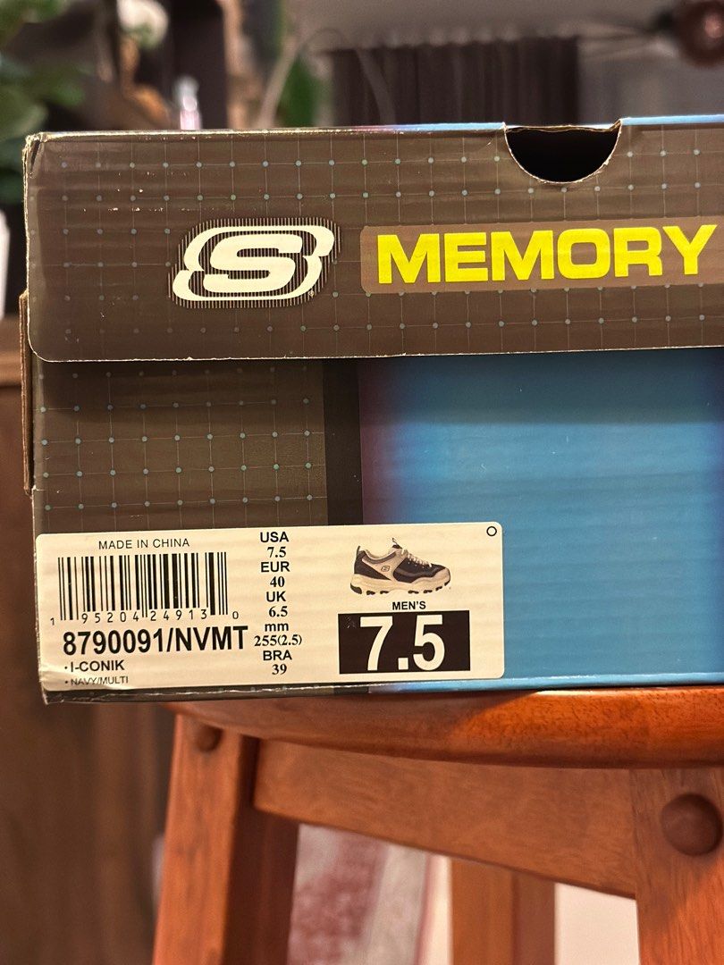 Sketchers Iconic Blue Color, Men's Fashion, Footwear, Sneakers on Carousell
